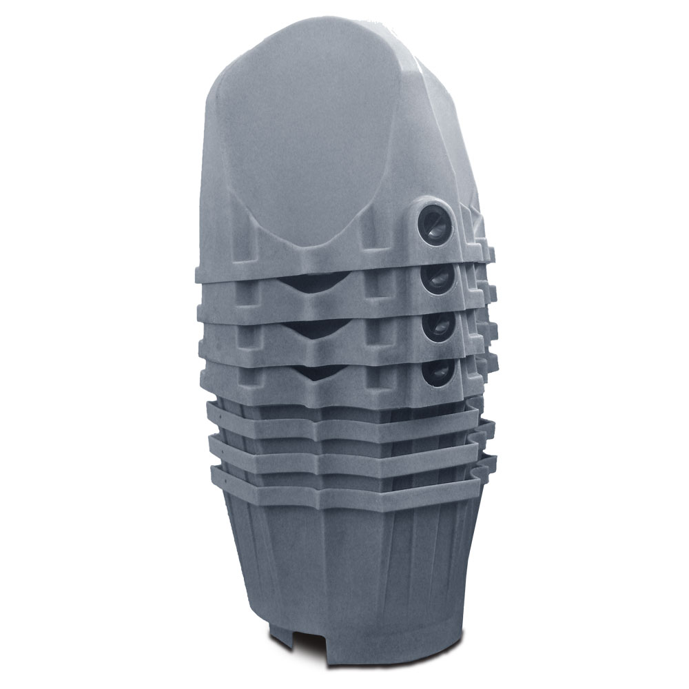 Stackable urinal Pluto3 for events and city centers