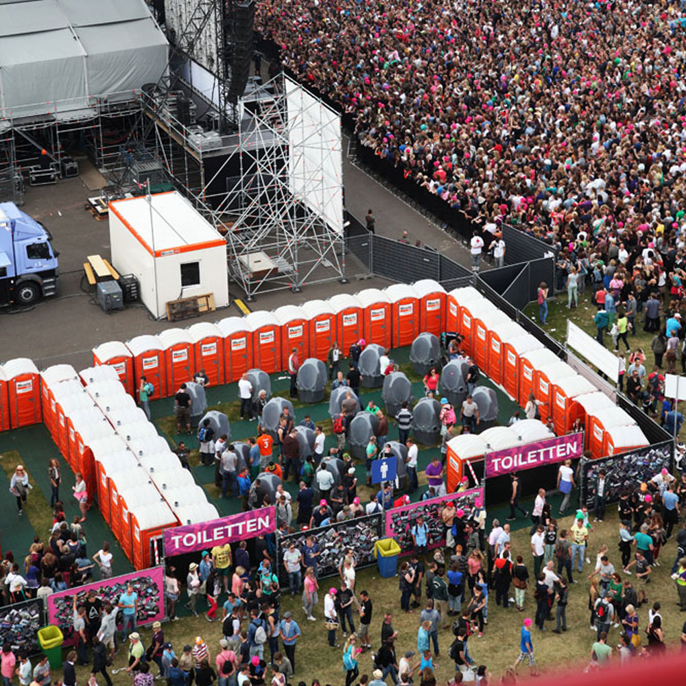 Pluto3 Urinario apilable de eventos | Atlas Sanitation Products