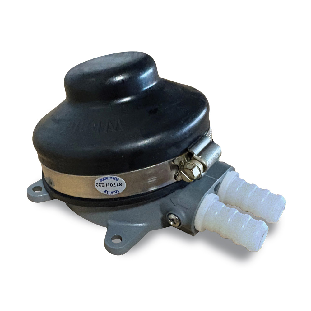 Whale foot pump for pumping fresh water to the tap